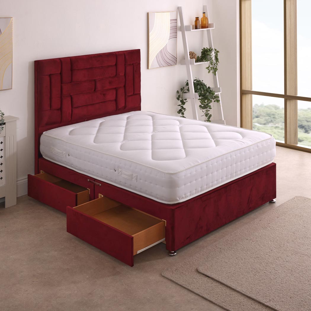 Essential Guest 1000 Pocket Sprung Divan Bed Set